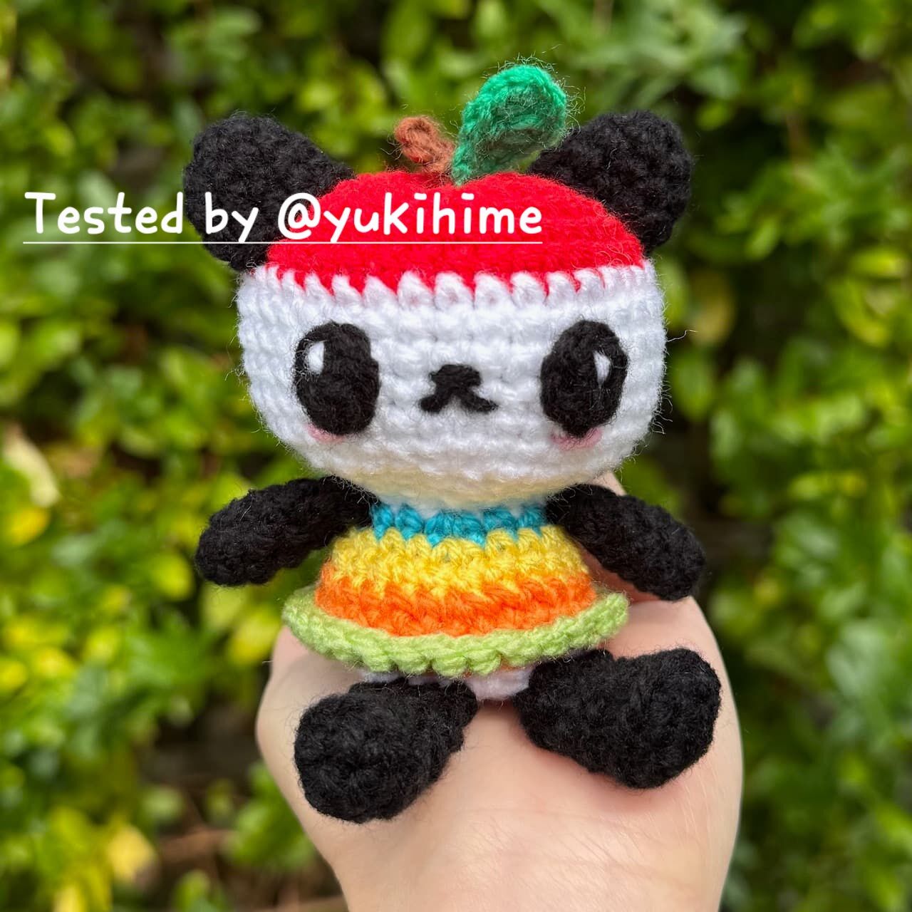 My FIRST pattern release! Sitting Pandapple is now LIVE! - Crochet 🧶 ...