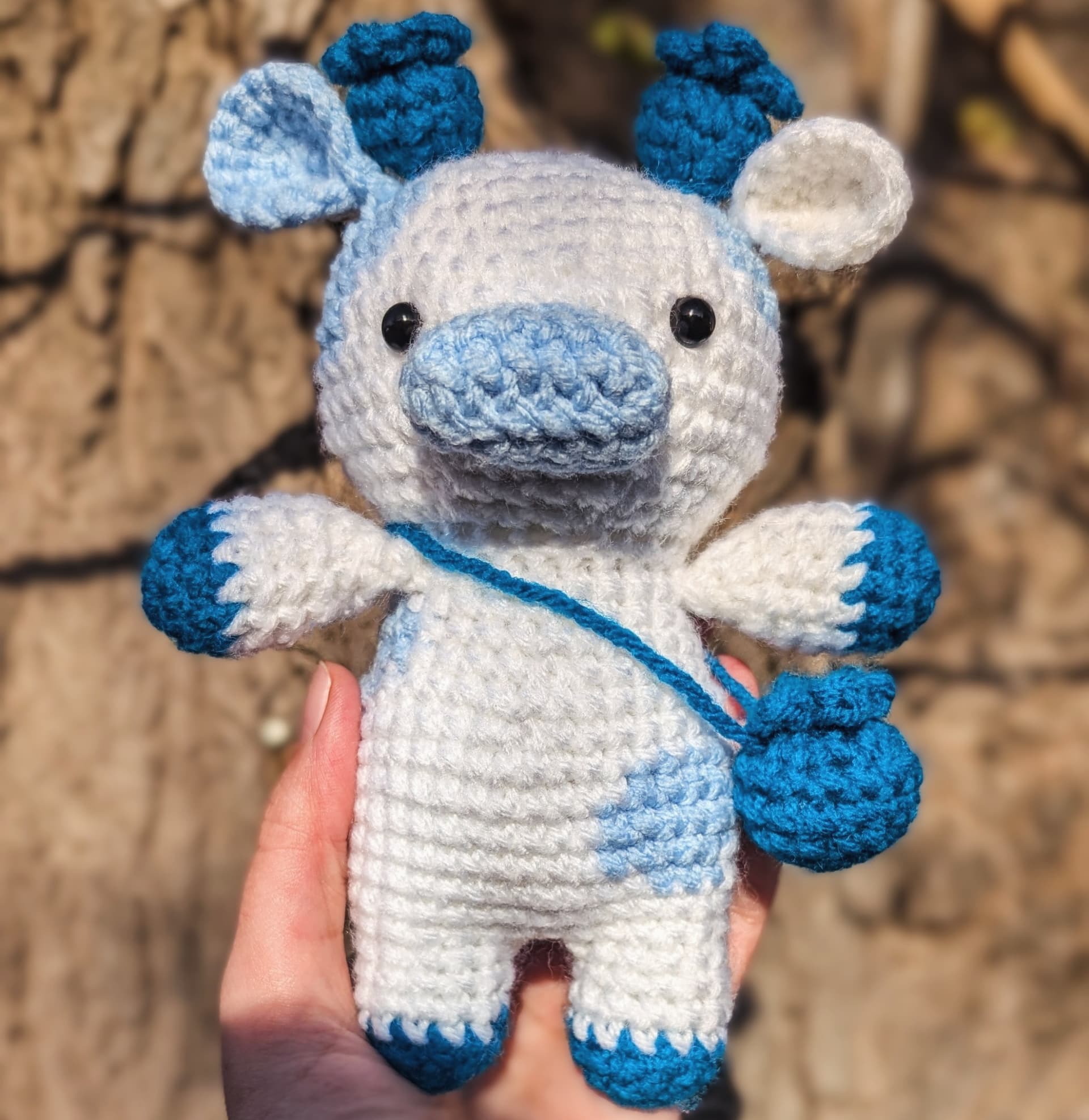 Blueberry cow 🫐🐮 - Crochet 🧶 - Ribblr community