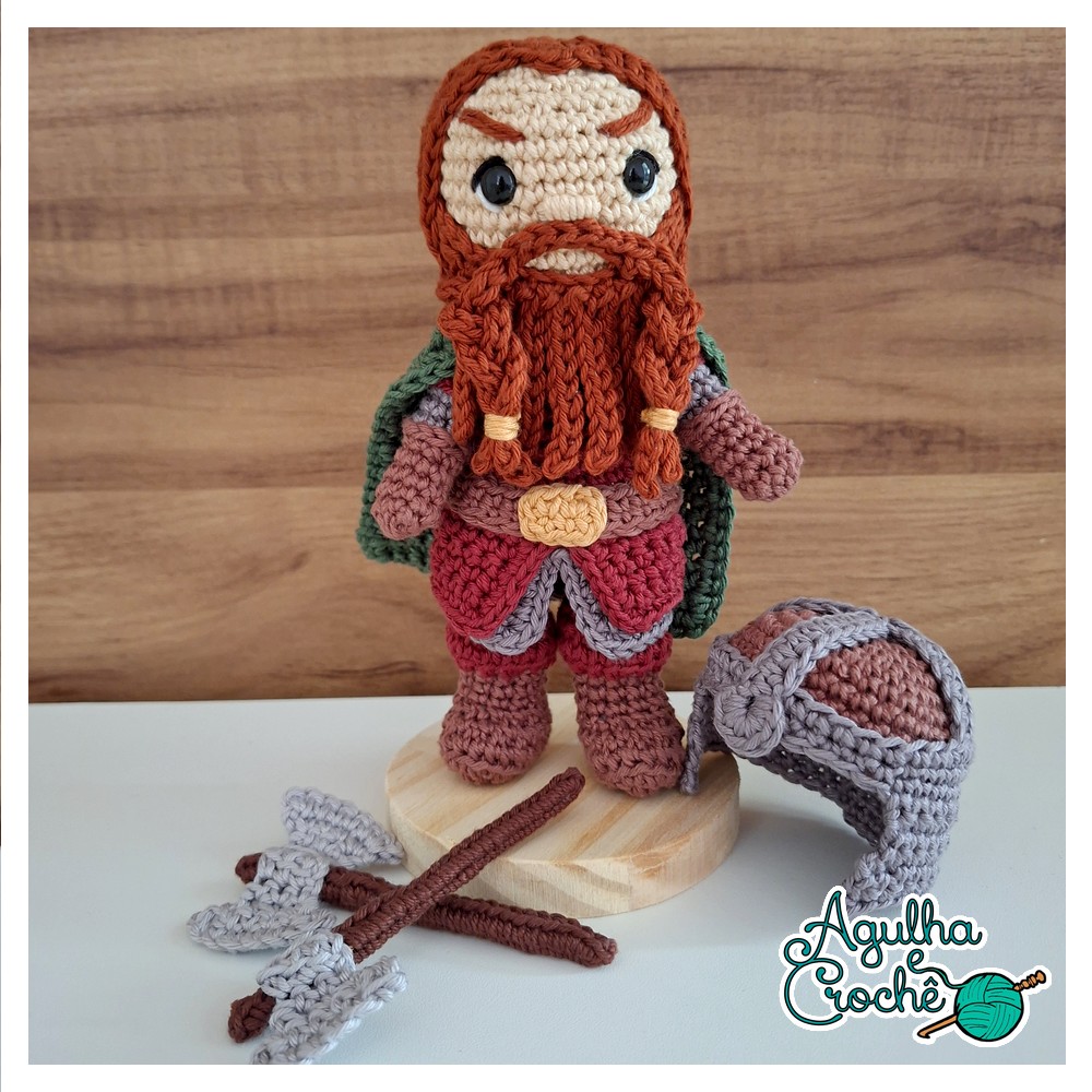 (Closed) Tester call for Crochet: Gimli, son of Glóin No-Sew Crochet ...