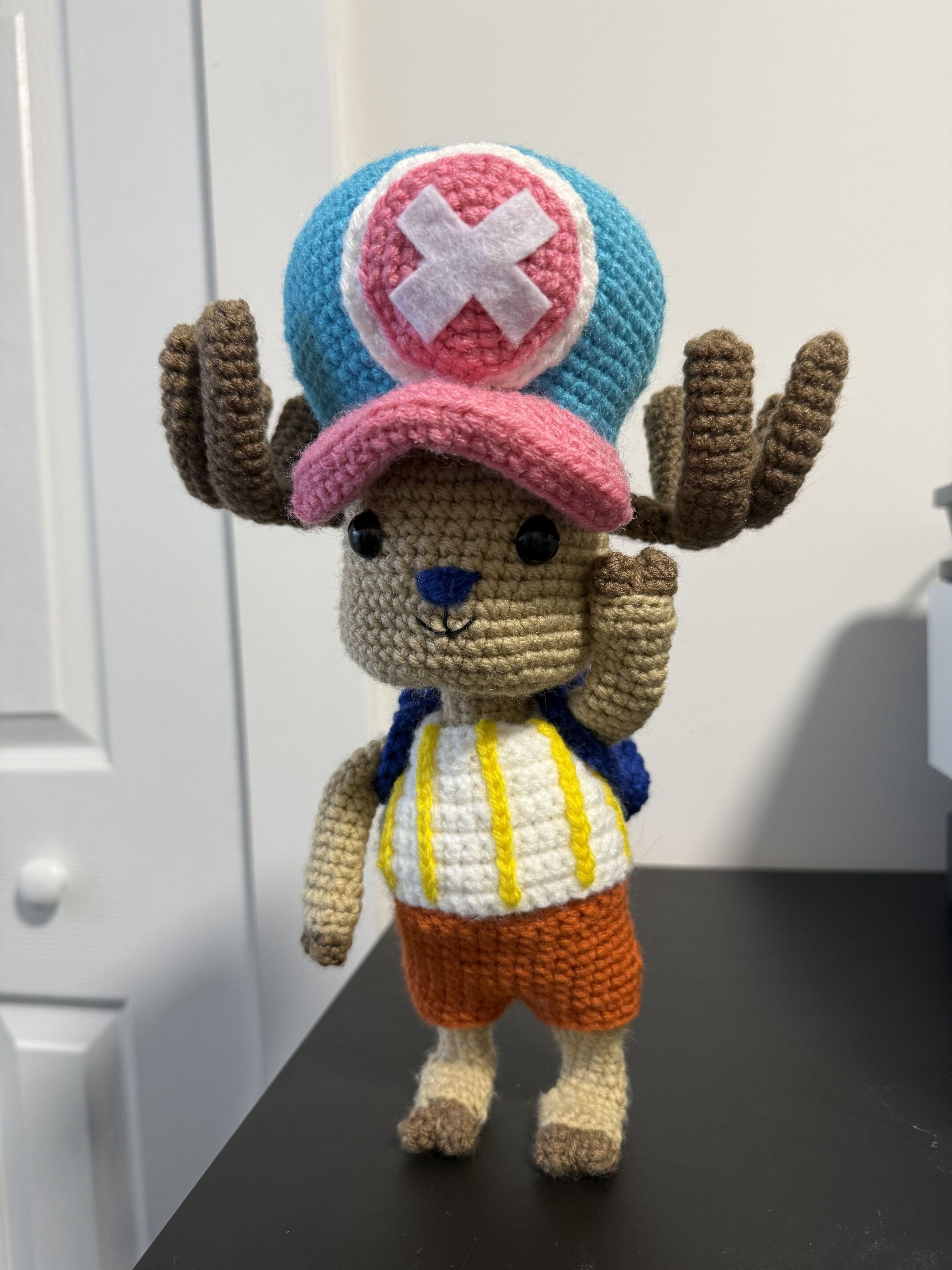 Finally finished Tony chopper! - Crochet 🧶 - Ribblr community