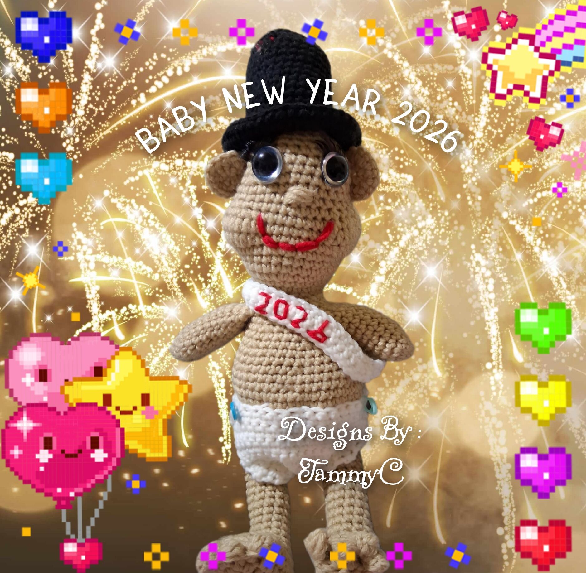 Tester call for Crochet: Baby New Year 2026 - Testing zone - Ribblr ...