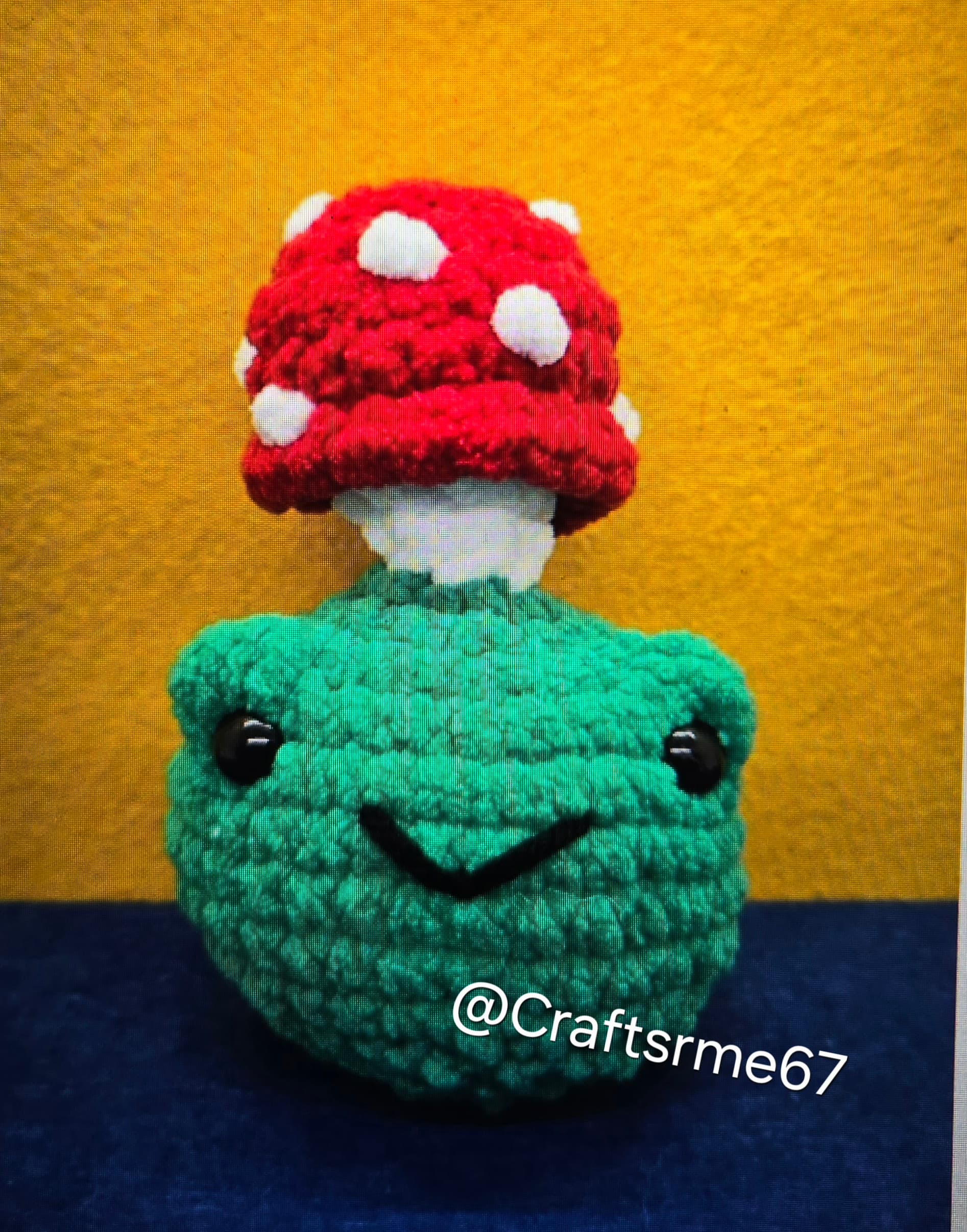 Frankie the mushroom frog pattern release and tester appreciation ...