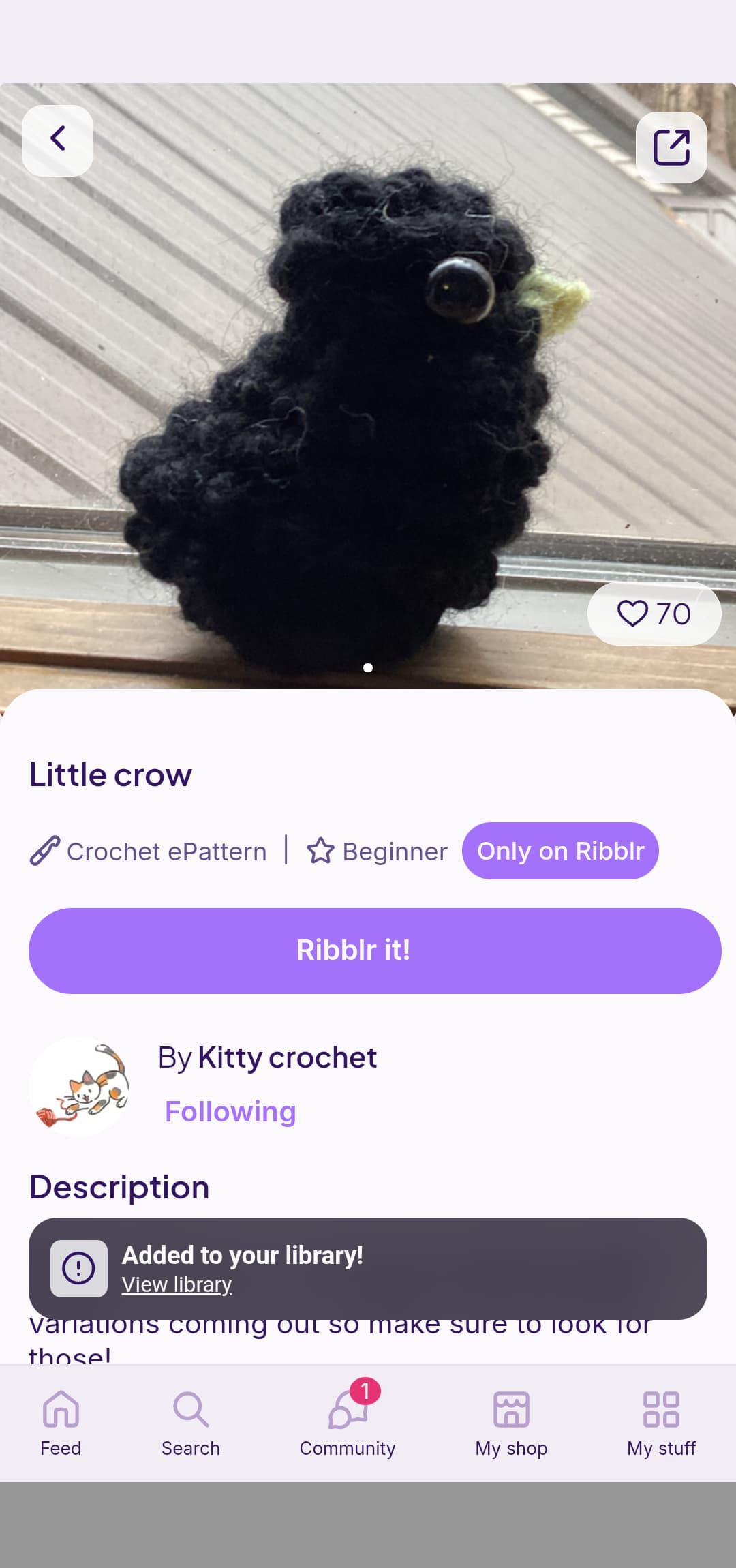Doing custom patterns! - crochet - Ribblr community