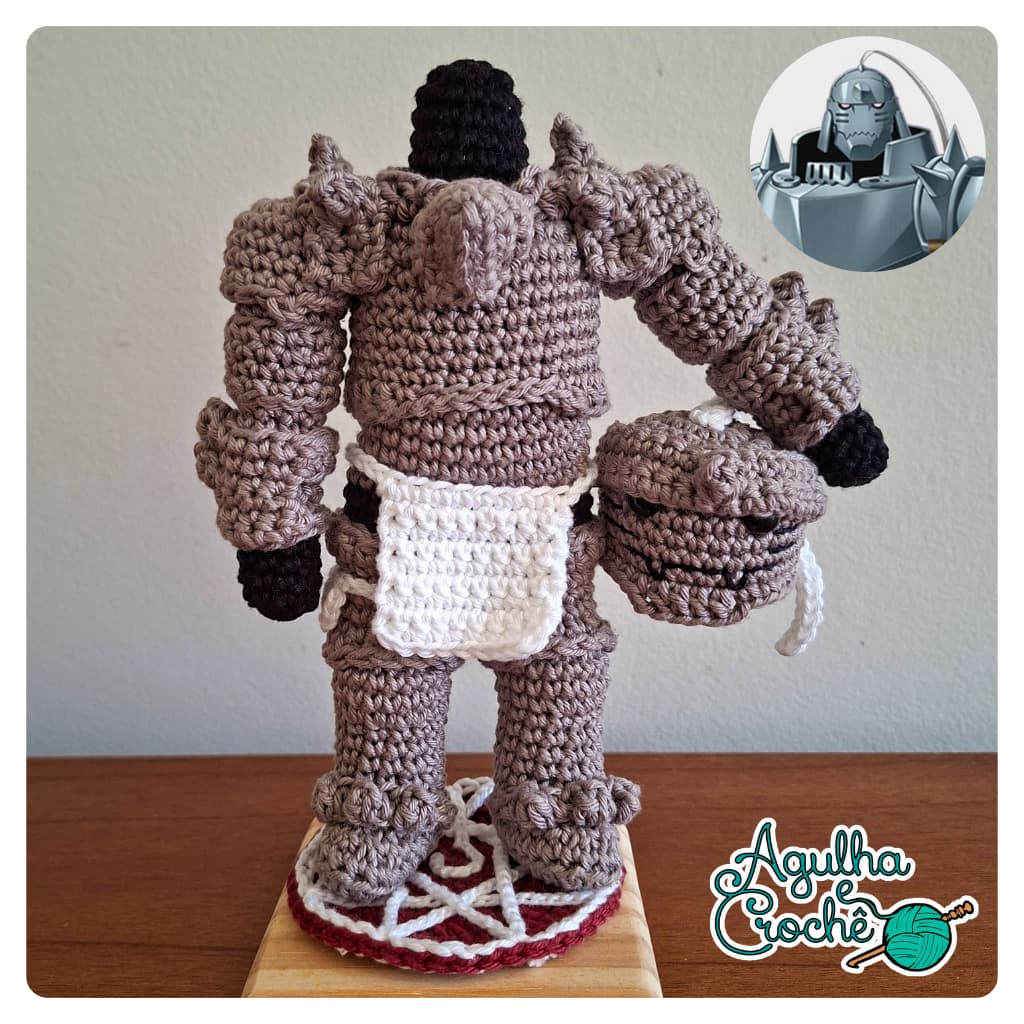 New Release: No-Sew Alphonse Elric from FullMetal Alchemist - Crochet 🧶 ...