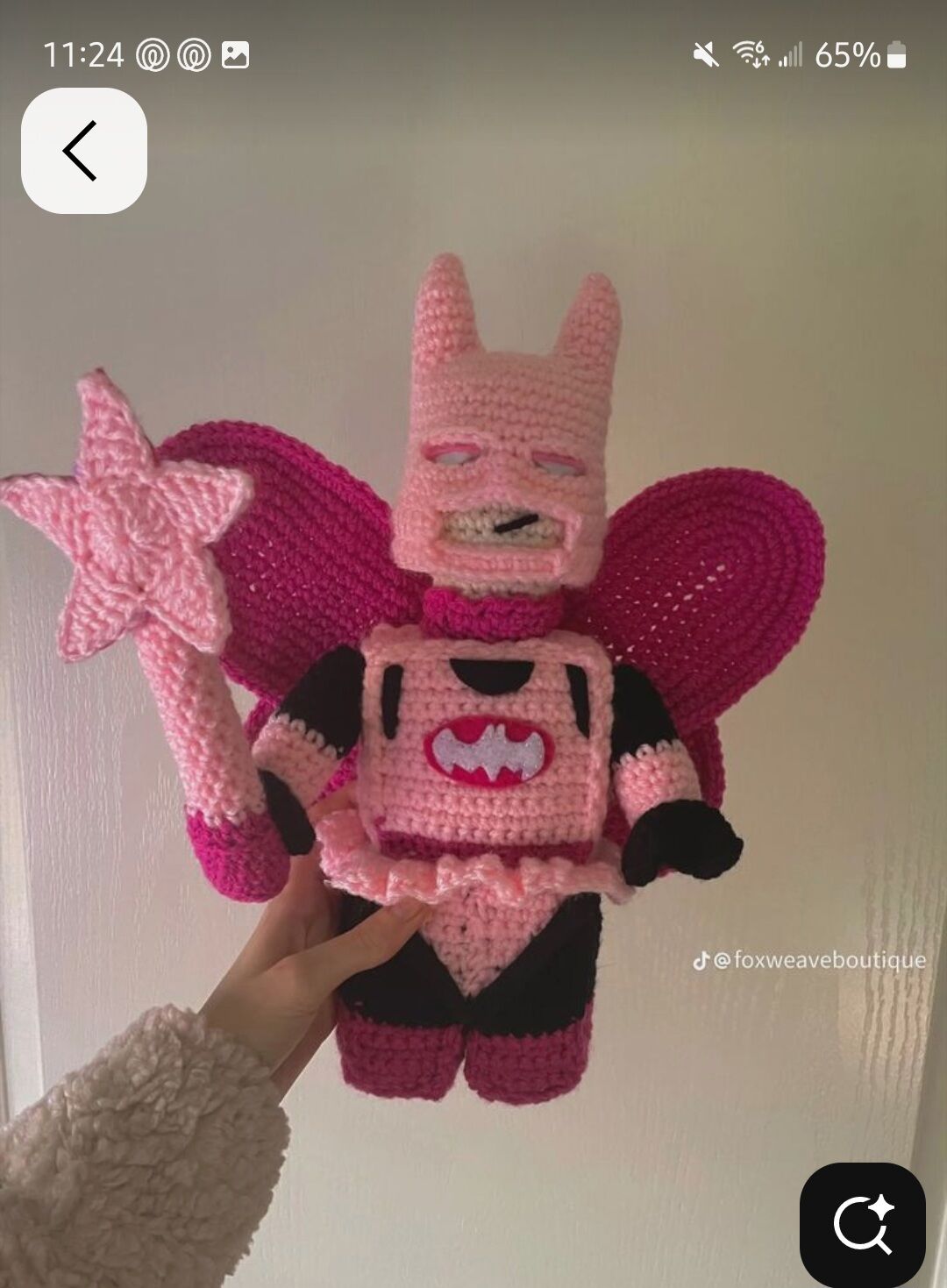 Throwback to the time I crocheted lego fairy batman - Crochet 🧶 ...