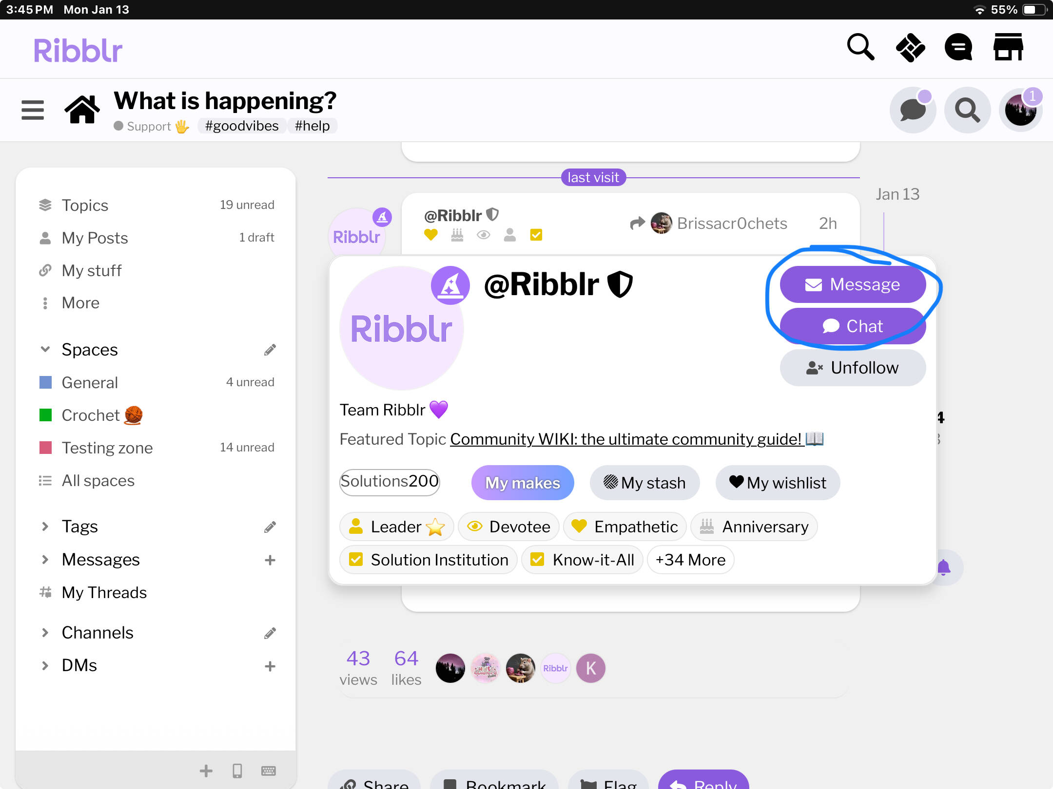 What is happening? - Support 🖐️ - Ribblr community