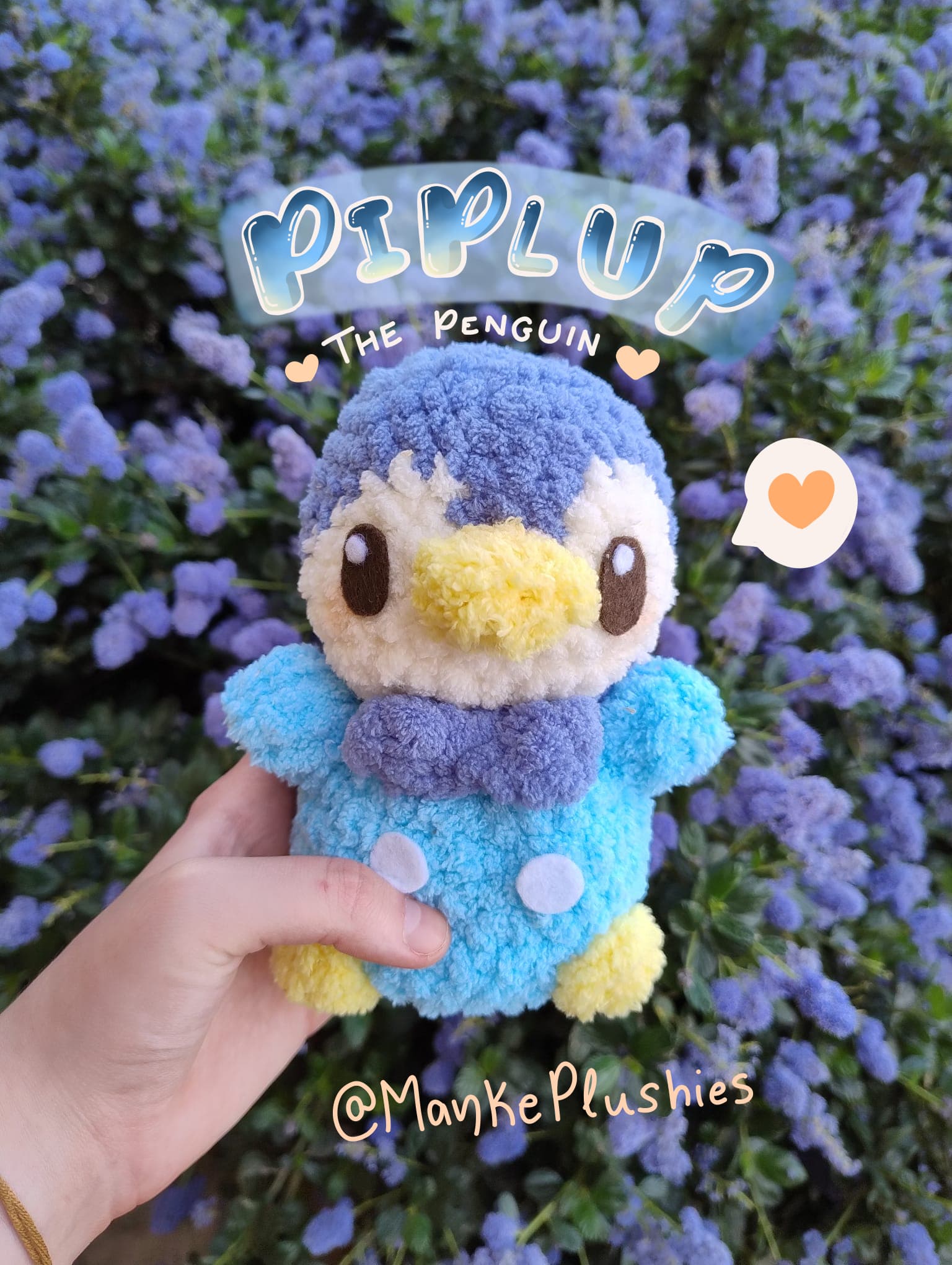 Piplup the Penguin Pattern Release! - Crochet 🧶 - Ribblr community