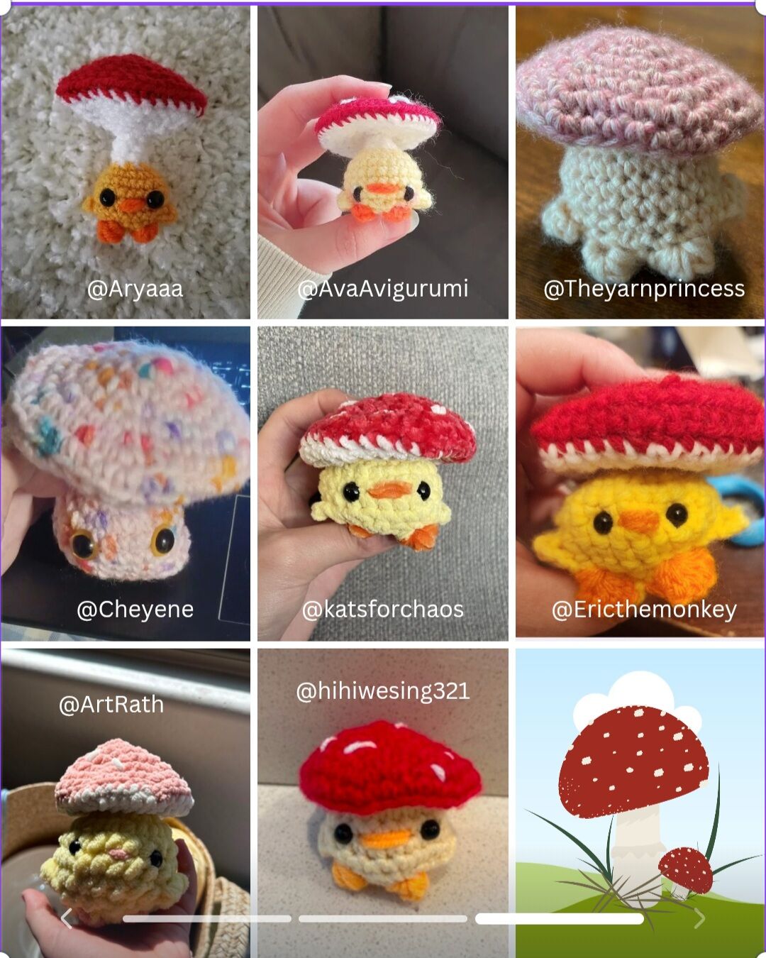 FREE NO-SEW MUSHROOM POP-IT CHICK PATTERN RELEASE and TESTER ...