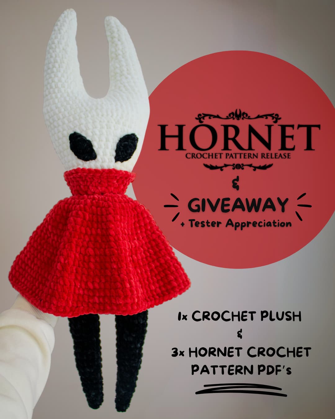 Hornet Pattern Release + Giveaway + Tester Appreciation! - self-promo ...